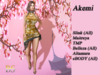Second Life Marketplace - BS-Akemi Dress GOLD